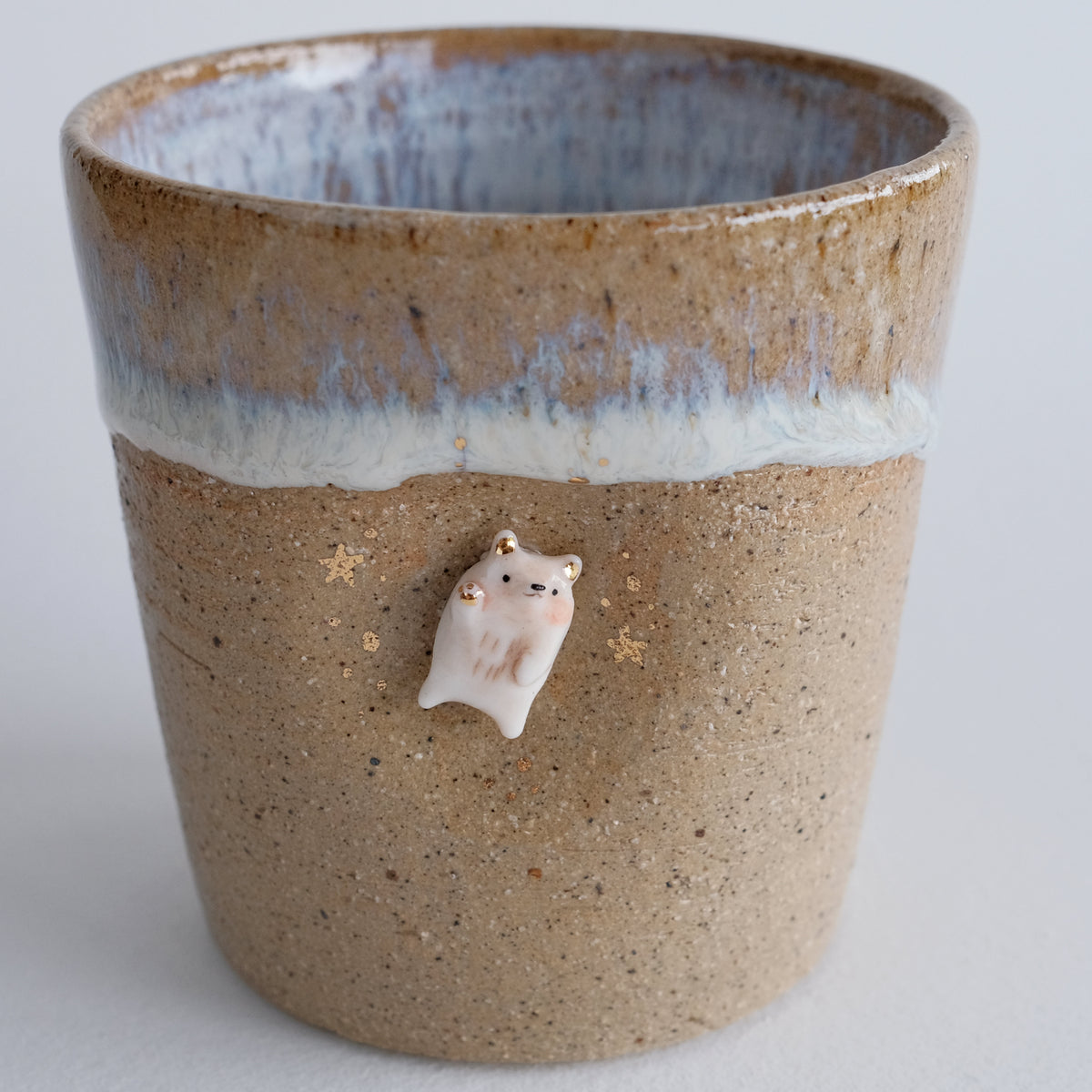 Drippy Indent Cup | *Seconds* 1 Paw Bear – Lithops Studio