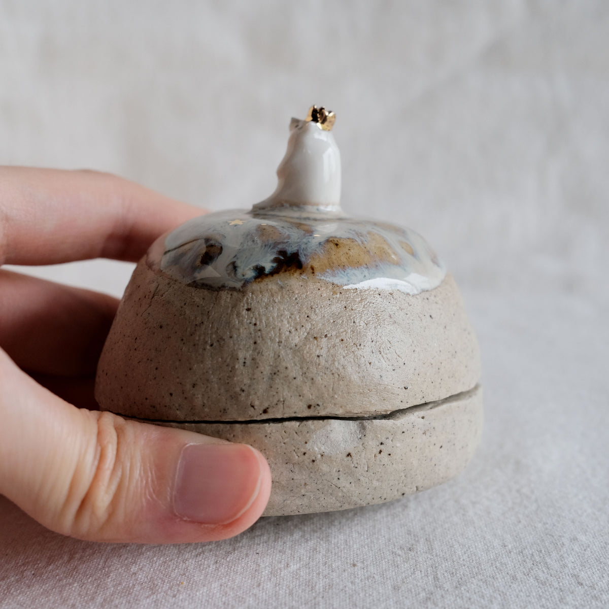 Crown Bear Treasure Keeper *Seconds* – Lithops Studio