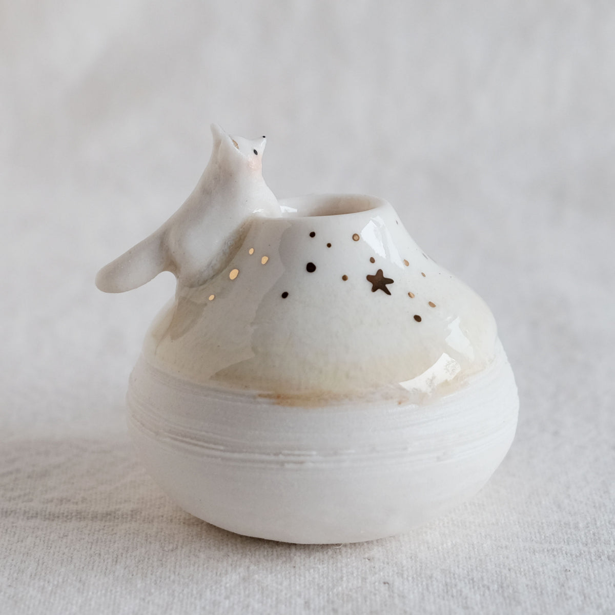 Bud Vase | Roly Poly Fox – Lithops Studio