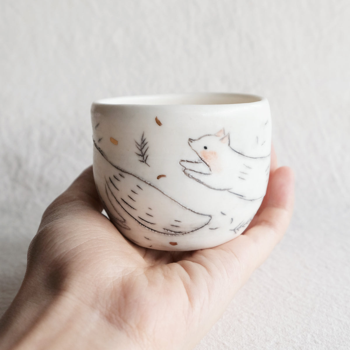 Leaping Long Fox Planter – Lithops Studio