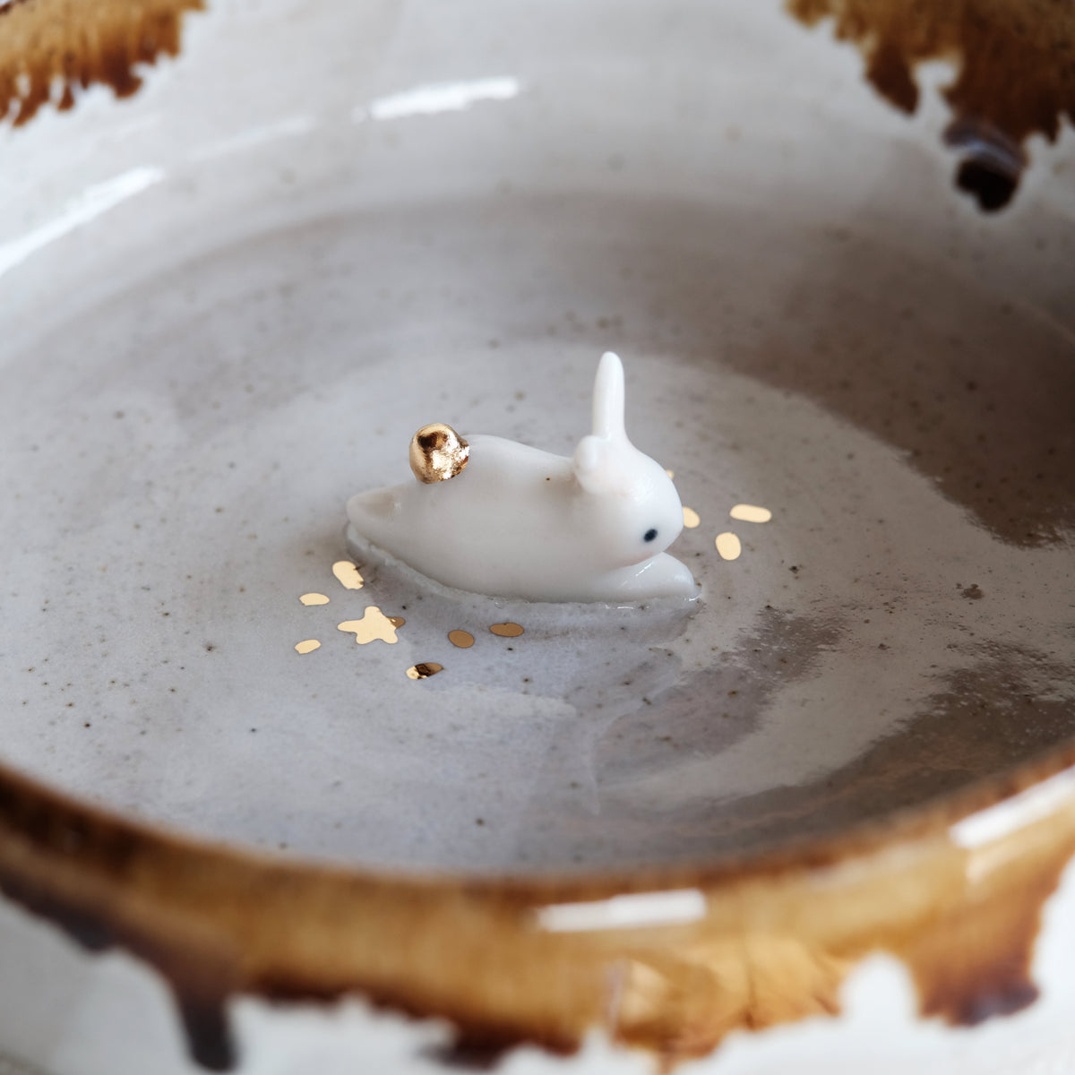 Leaping Bunny Bowl – Lithops Studio